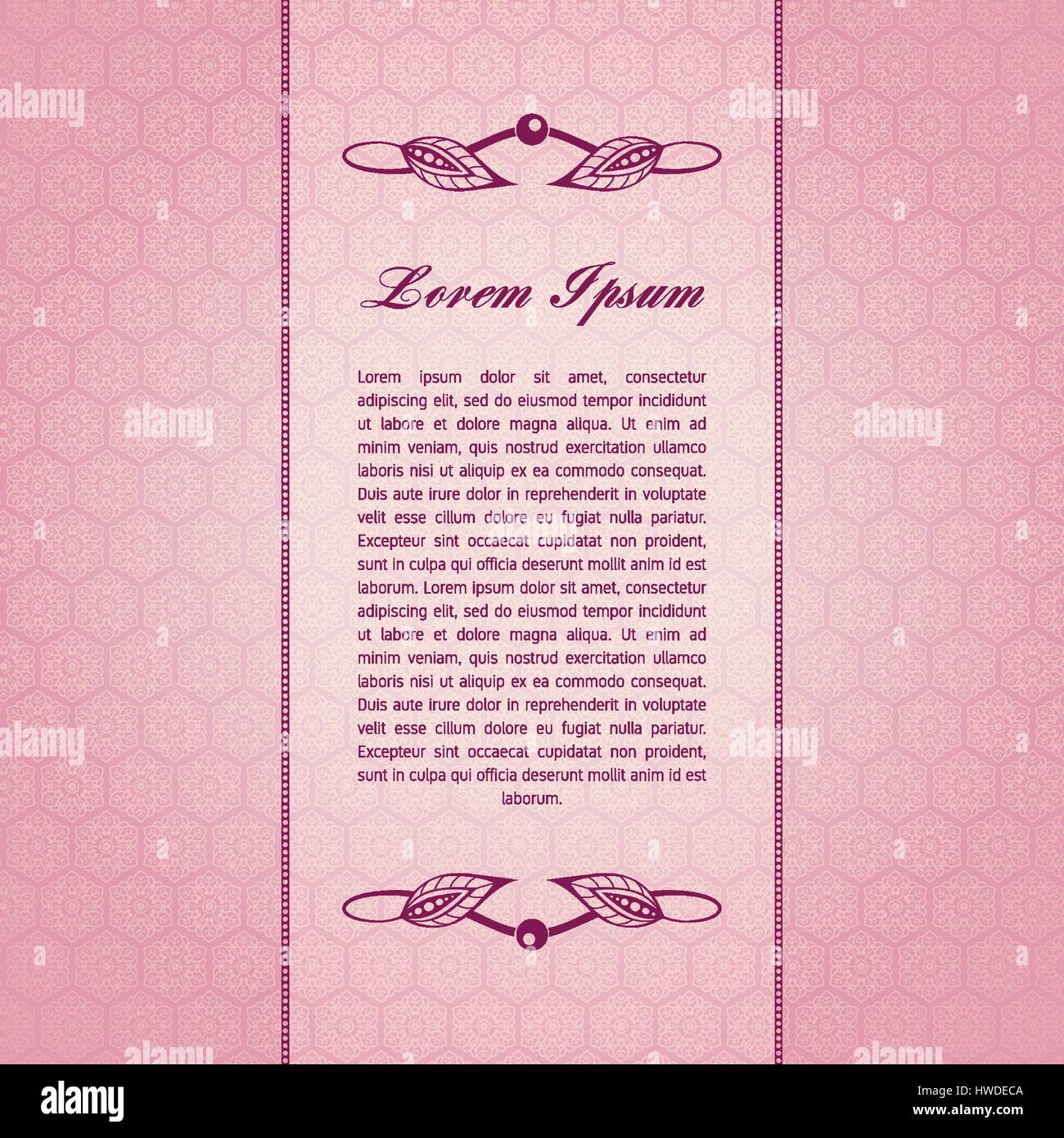 rose calligraphic elements Stock Vector Image & Art - Alamy