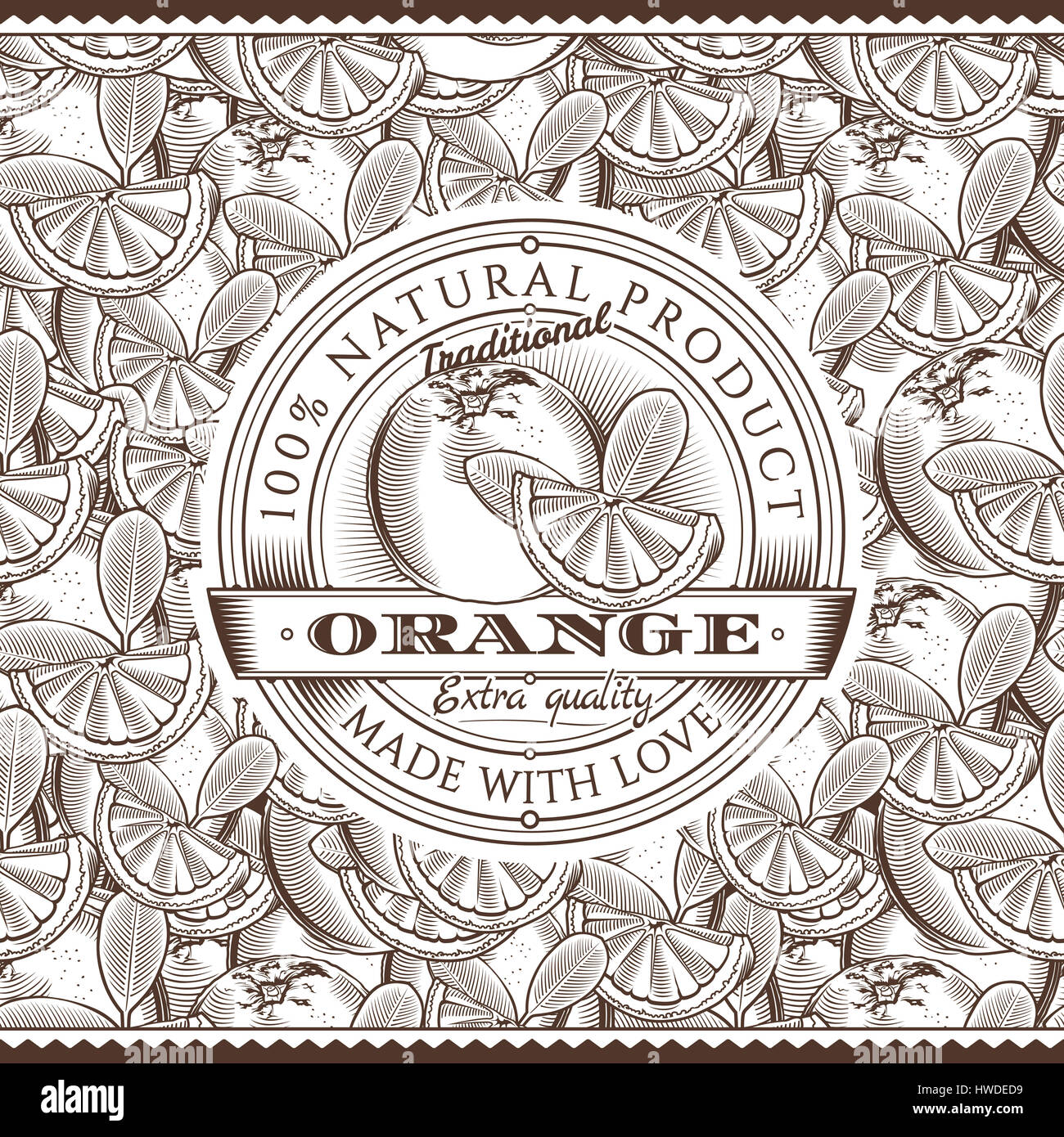 Orange tag label hi-res stock photography and images - Alamy