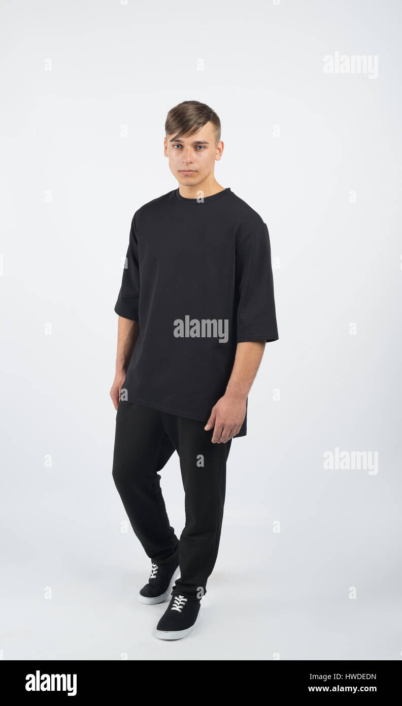 White guy full body hi-res stock photography and images - Alamy