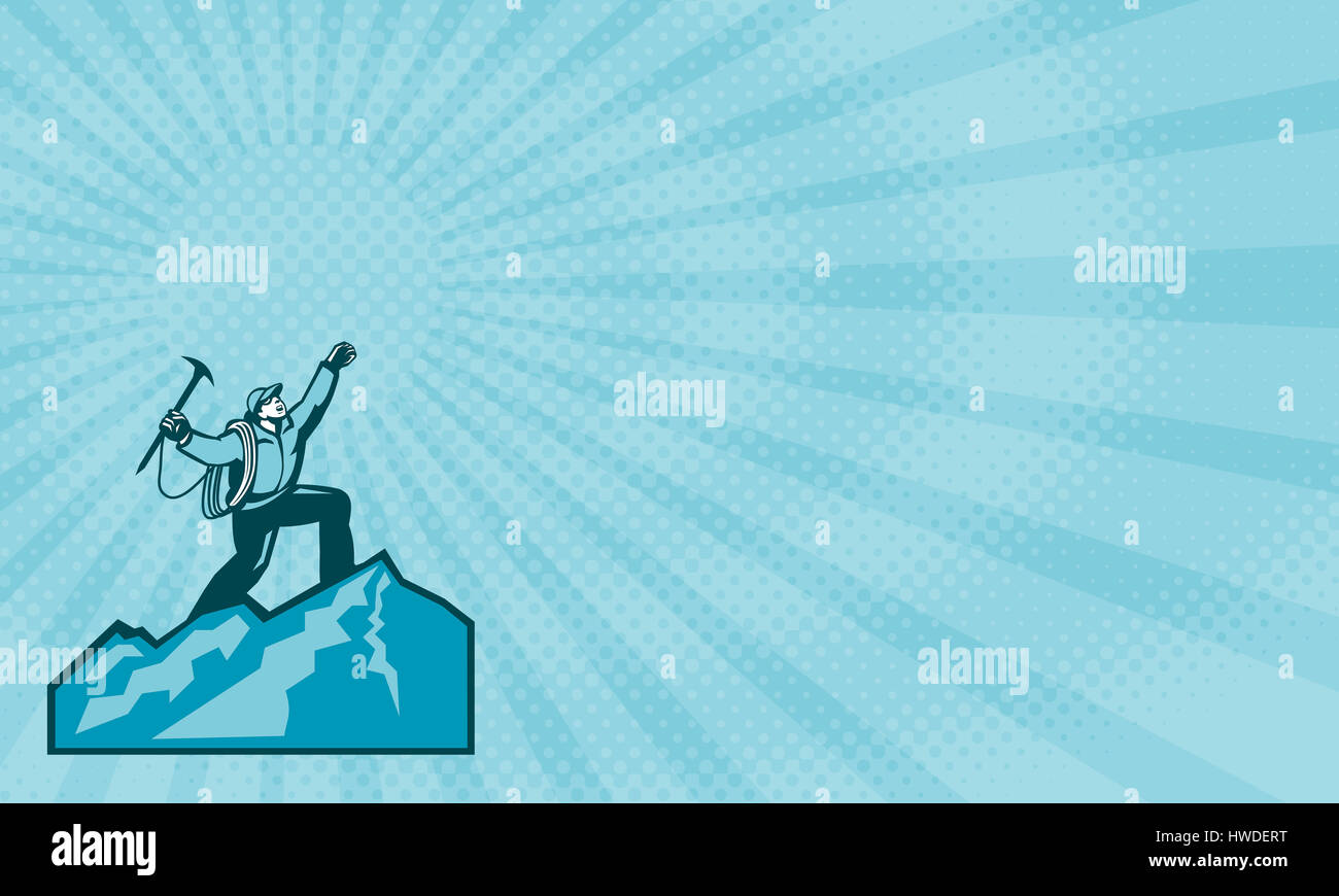 Summit outdoor recreation business card hi-res stock photography and ...