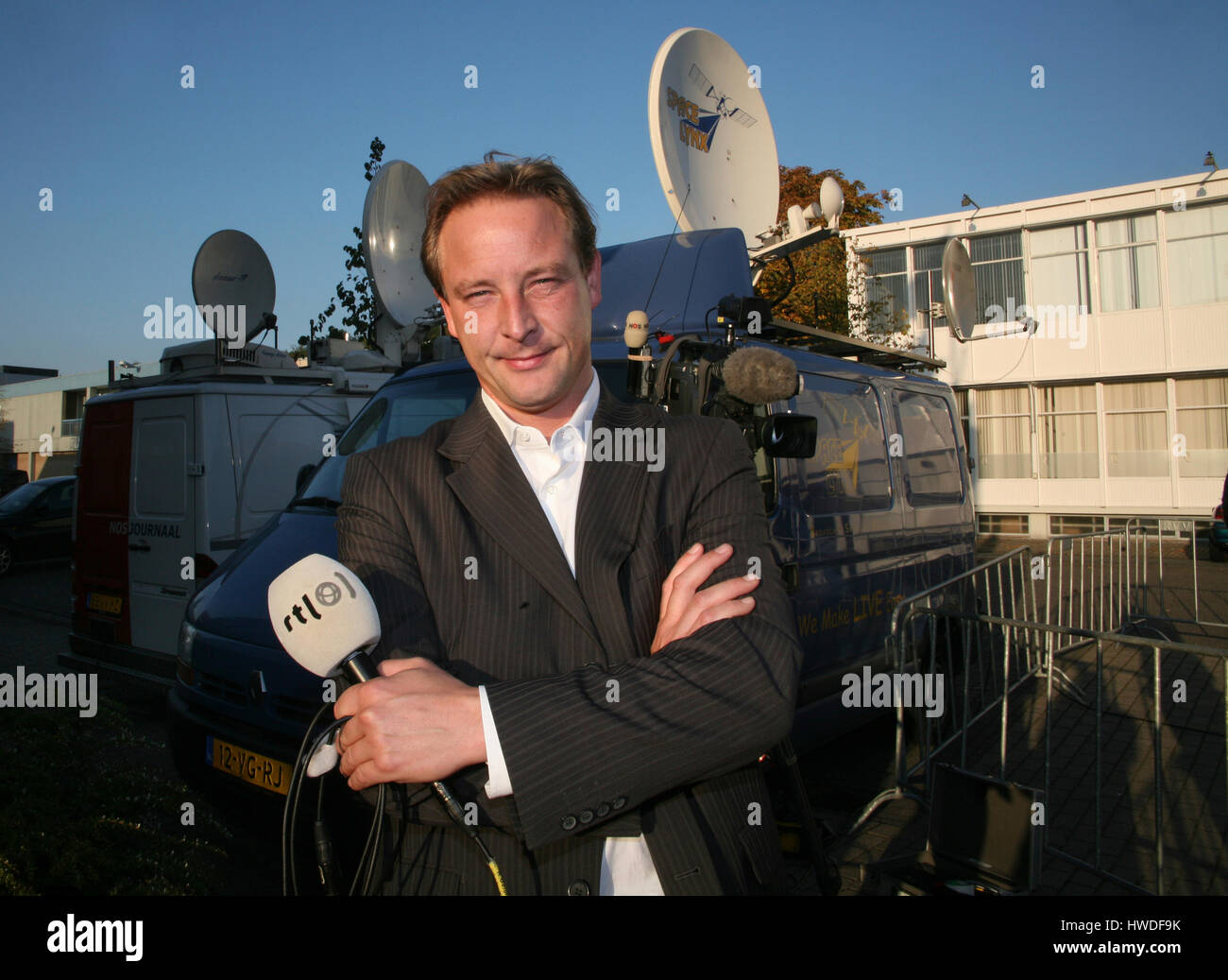 Rick Konijnenbelt is a leading dutch journalist Stock Photo - Alamy