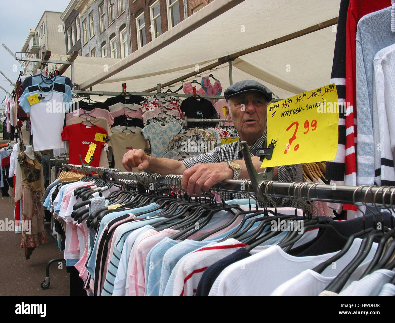 Albert Cuyp Market Amsterdam Stock Photo - Alamy