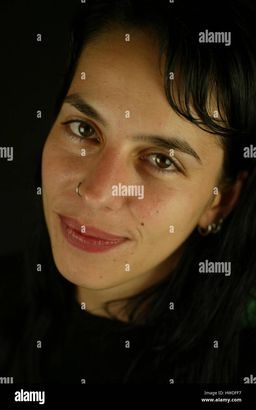 Model at work Stock Photo - Alamy