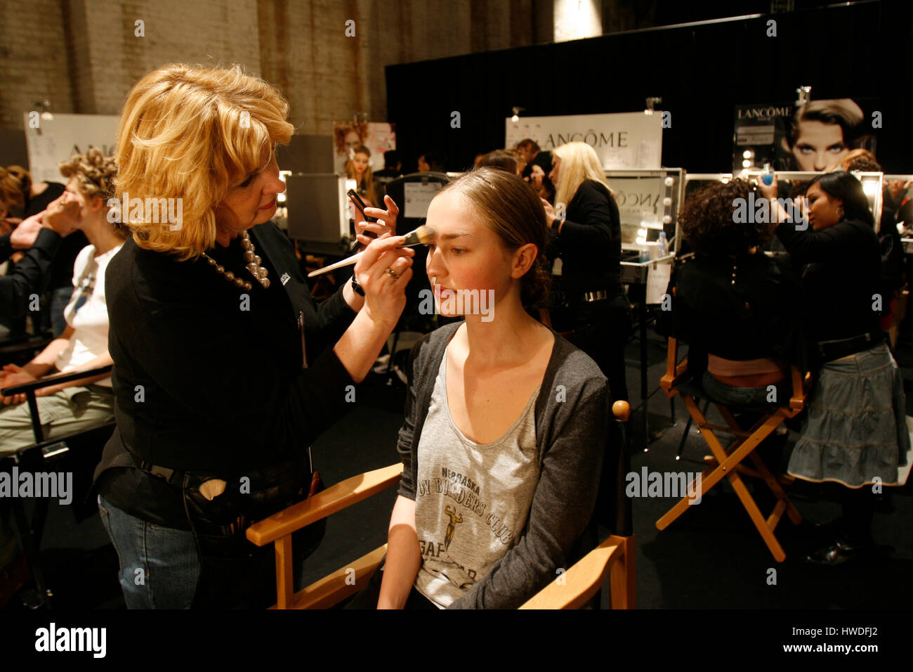 Fashion models at work Stock Photo - Alamy