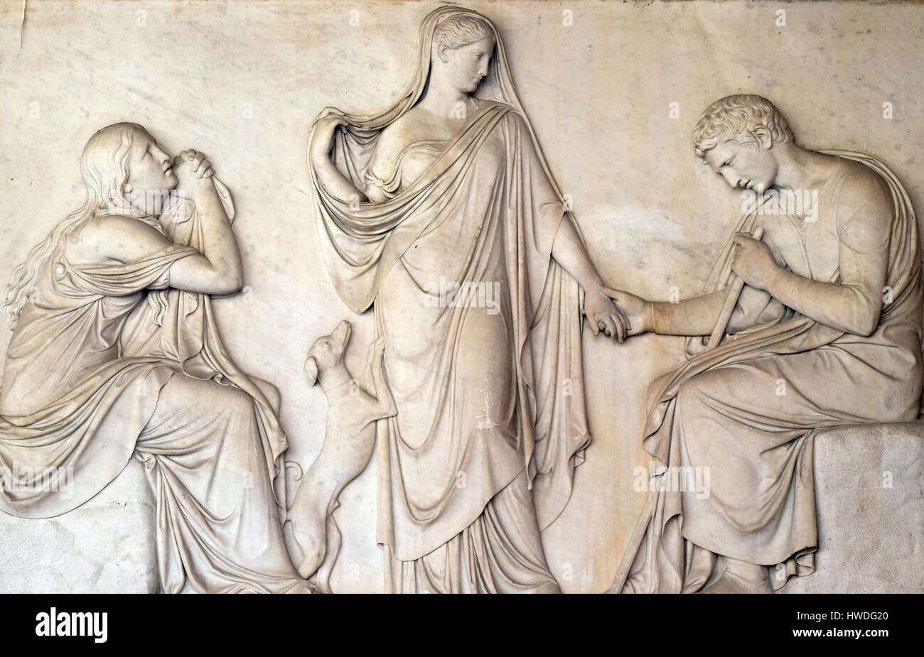 Funerary monument of Clelia Severini, Portico of Church of St Lawrence ...