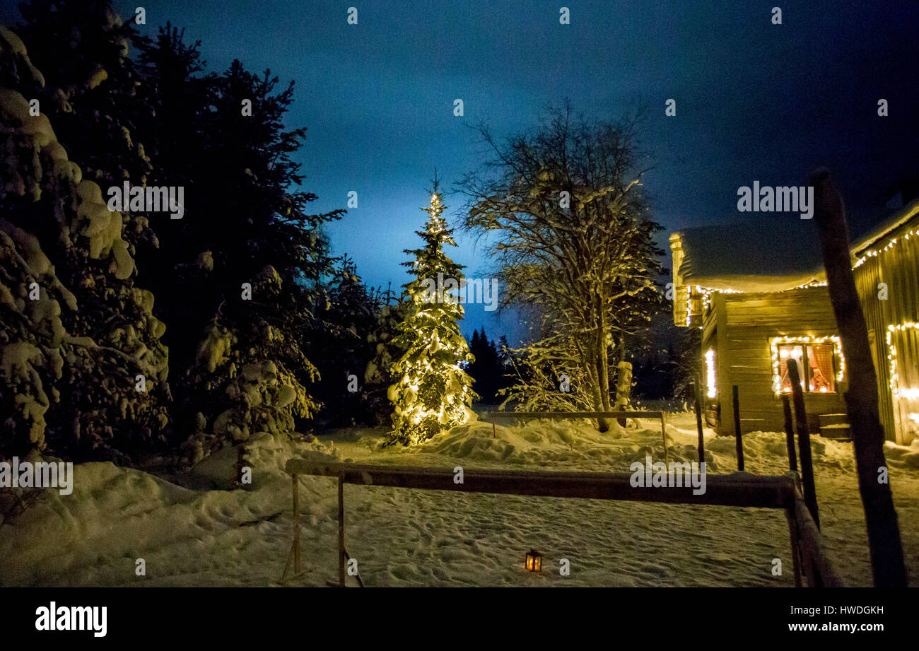 Levi lapland santa hi-res stock photography and images - Alamy