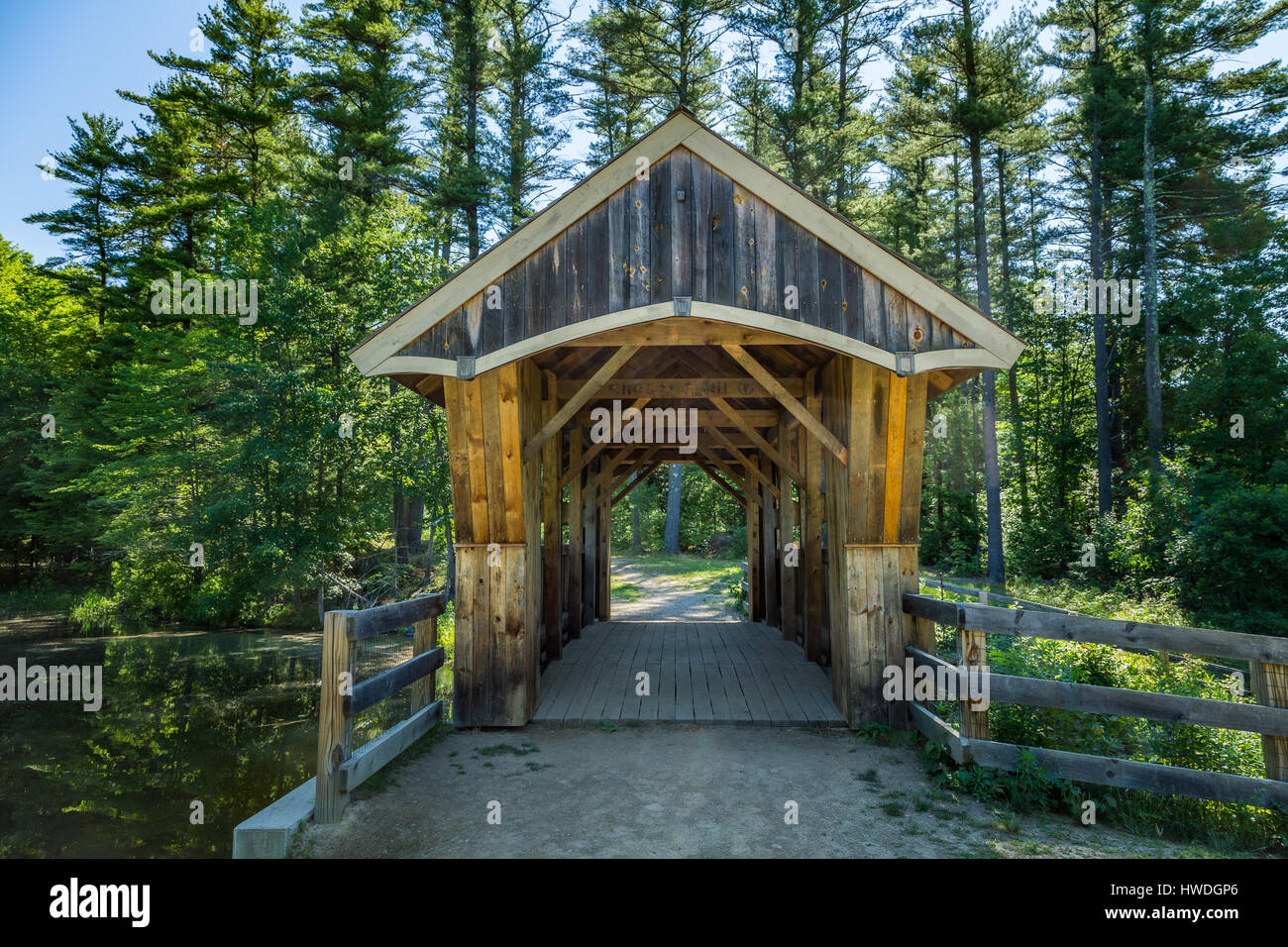 Pratt truss bridge hi-res stock photography and images - Alamy