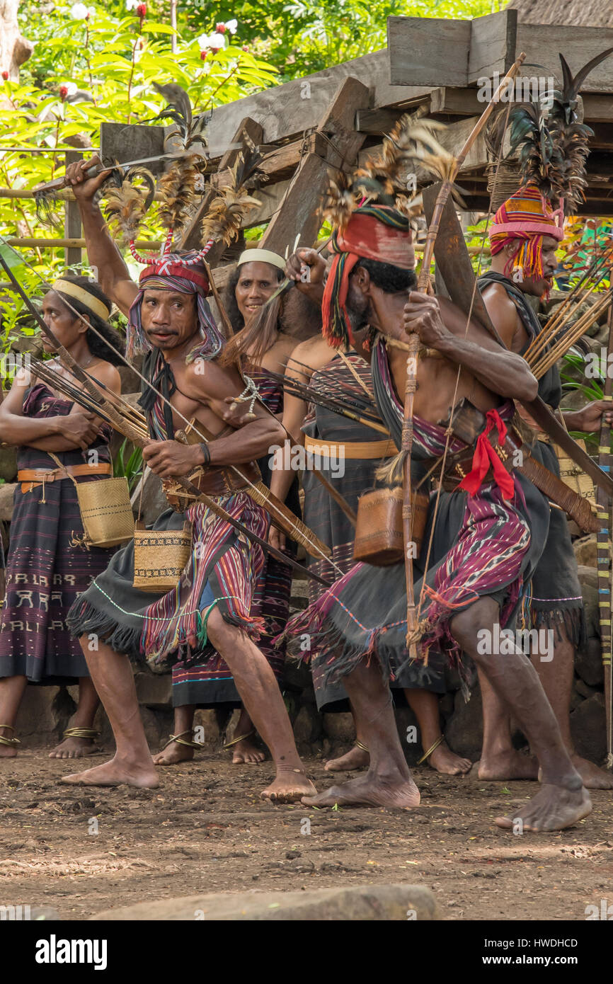 The Abui, near Kalabahi, Pulau Alor, Indonesia Stock Photo - Alamy