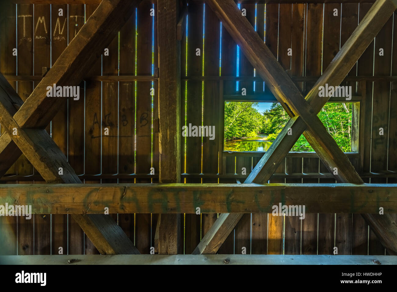 The Dalton Covered Bridge is a historic covered bridge that carries ...