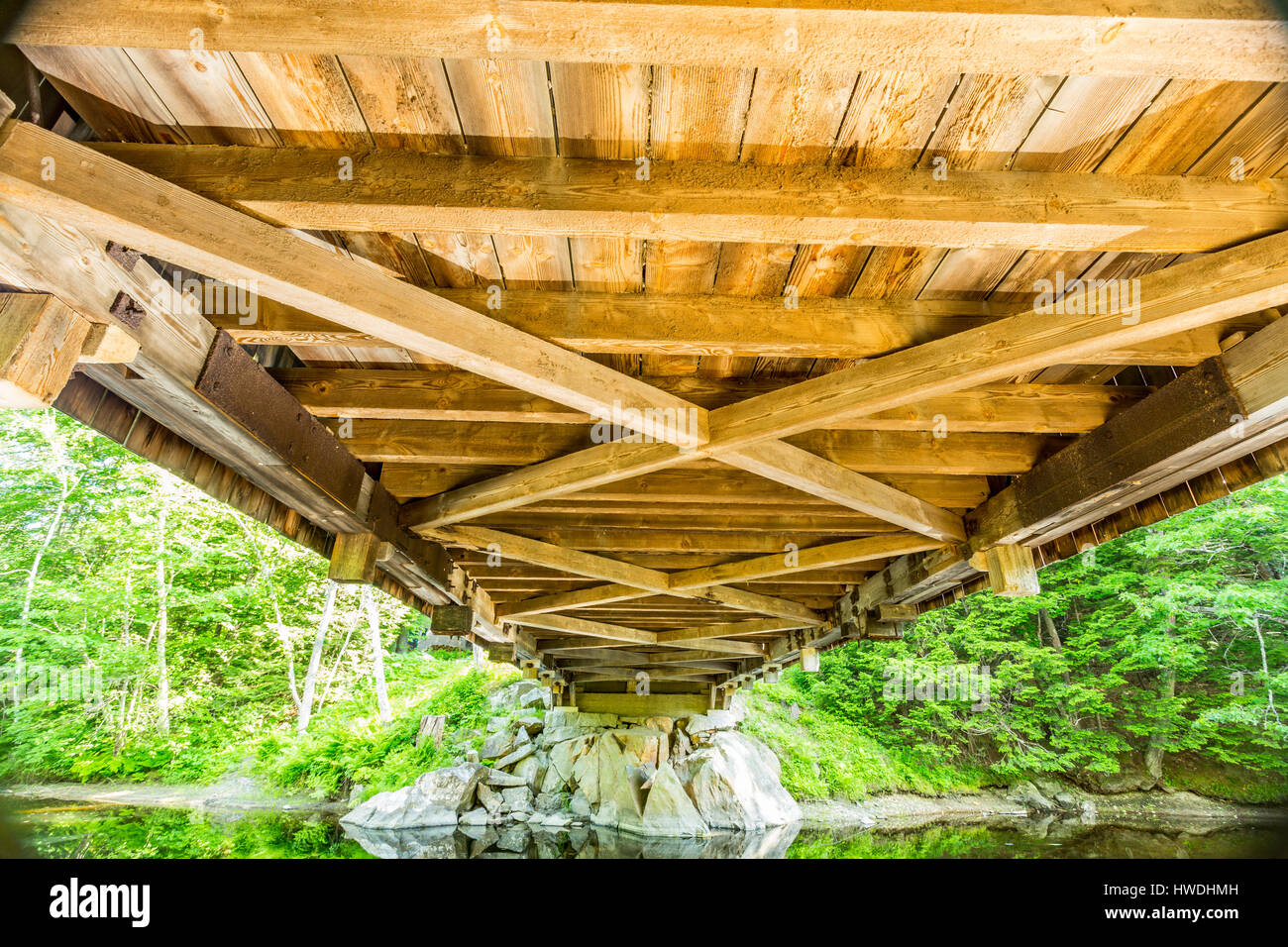 The Dalton Covered Bridge is a historic covered bridge that carries ...