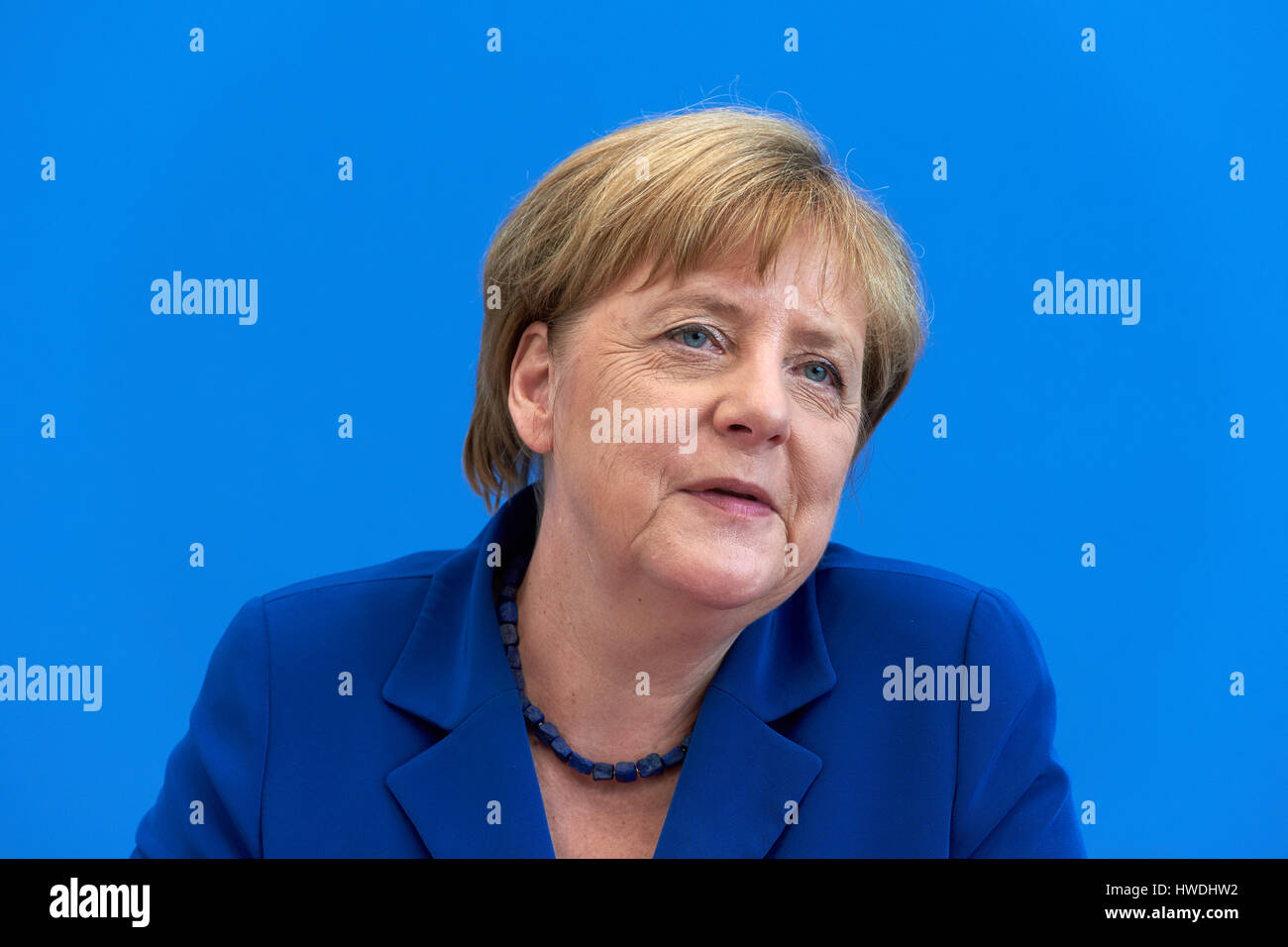 Berlin, Germany, Federal Chancellor Dr. Angela Merkel, CDU Stock Photo ...