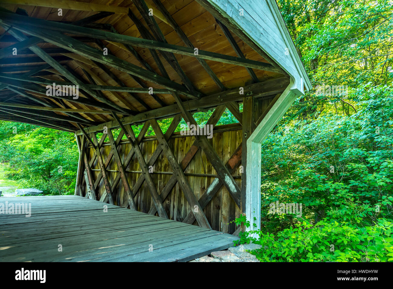 The Prentiss Bridge is the smallest bridge in New Hampshire at a length ...