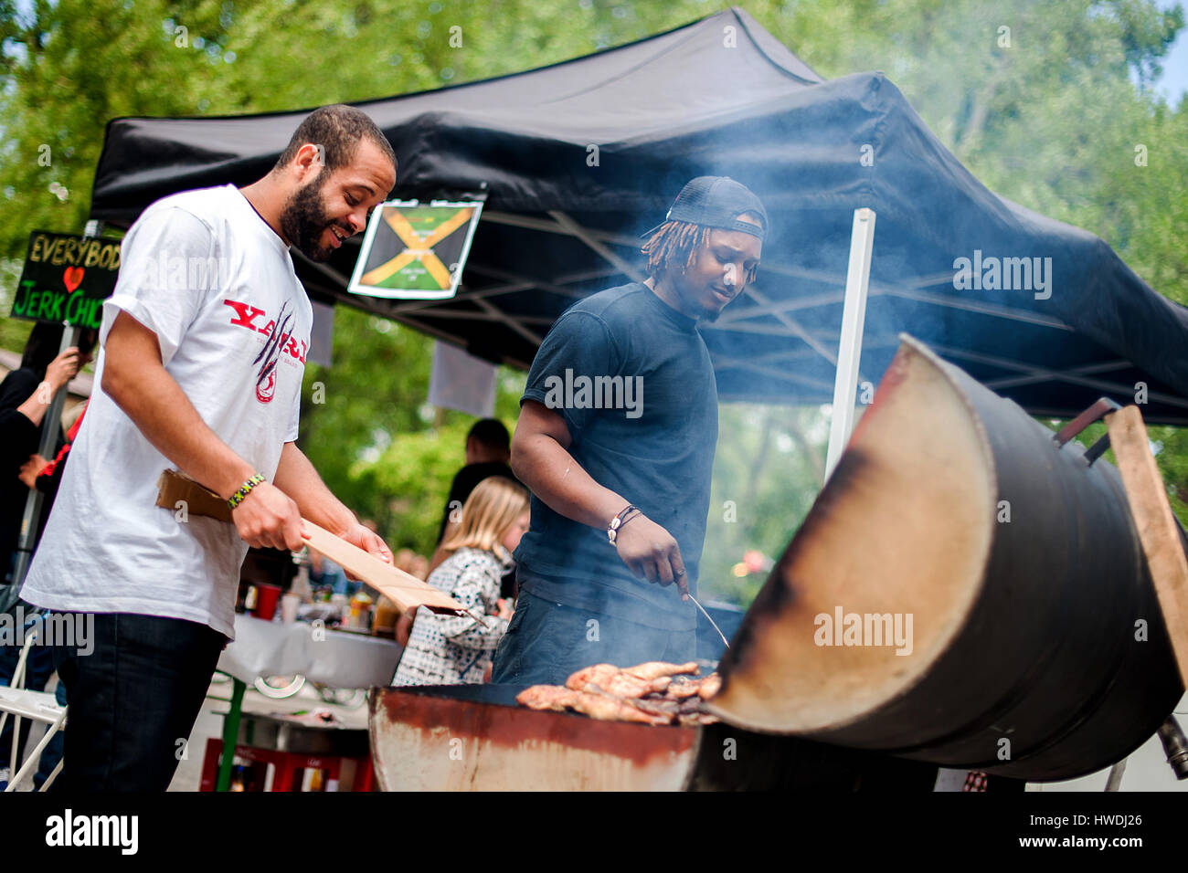 Grillstand hi-res stock photography and images - Alamy