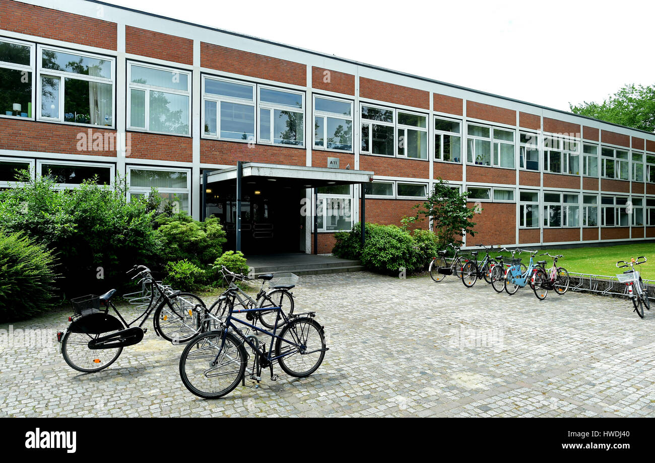 Oldenburg, Germany, building of the campus Haarentor of the University ...