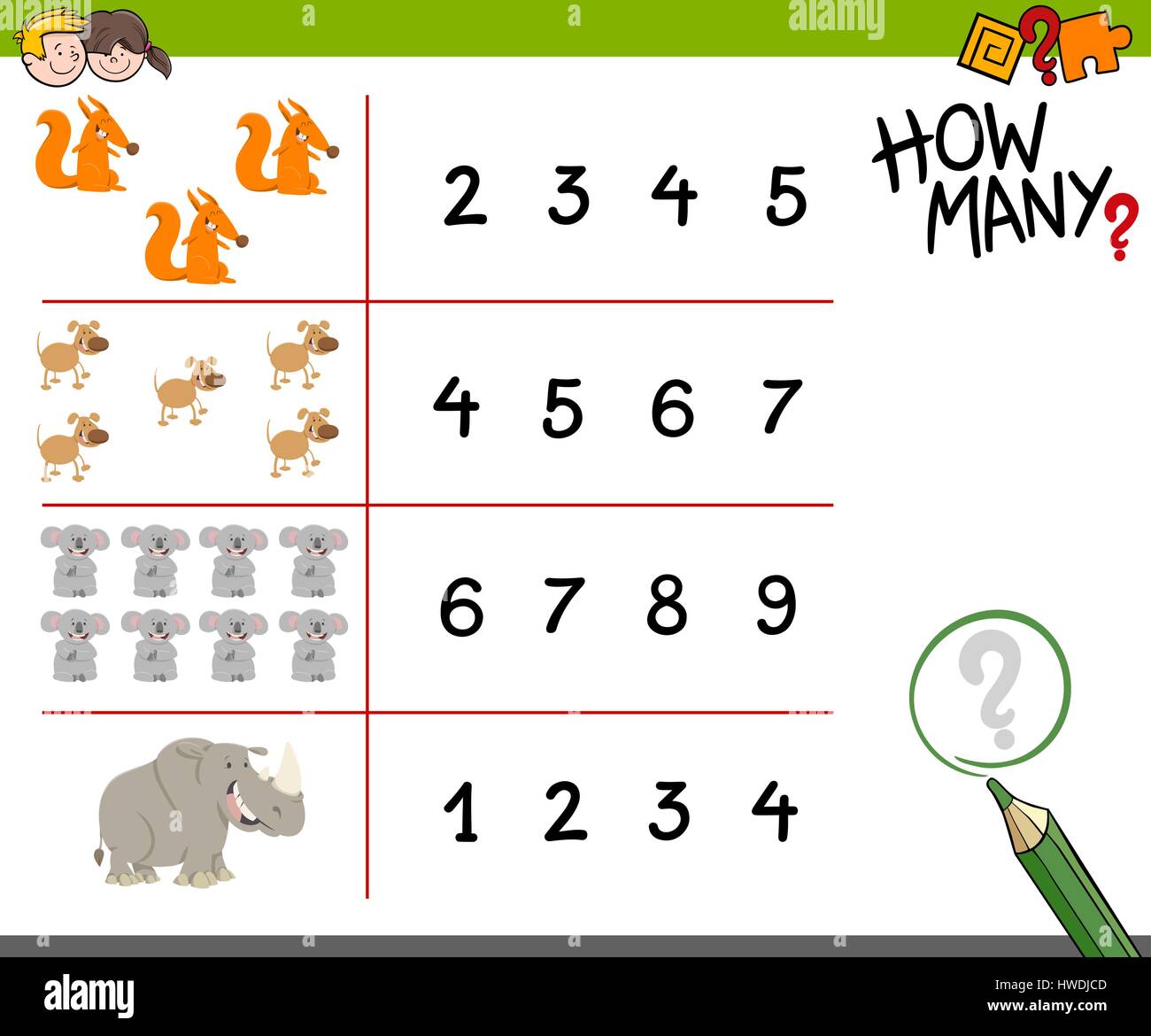 Activity for children Stock Vector Images - Alamy