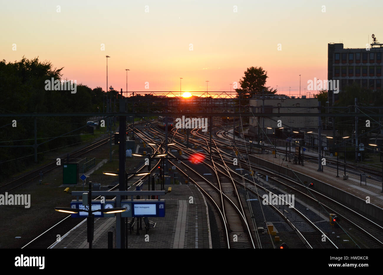 Dutch railways hi-res stock photography and images - Alamy