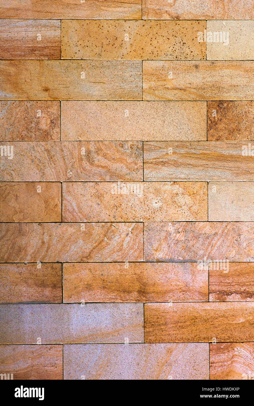 Yellow stone bricks pattern background. Vertical picture Stock Photo ...