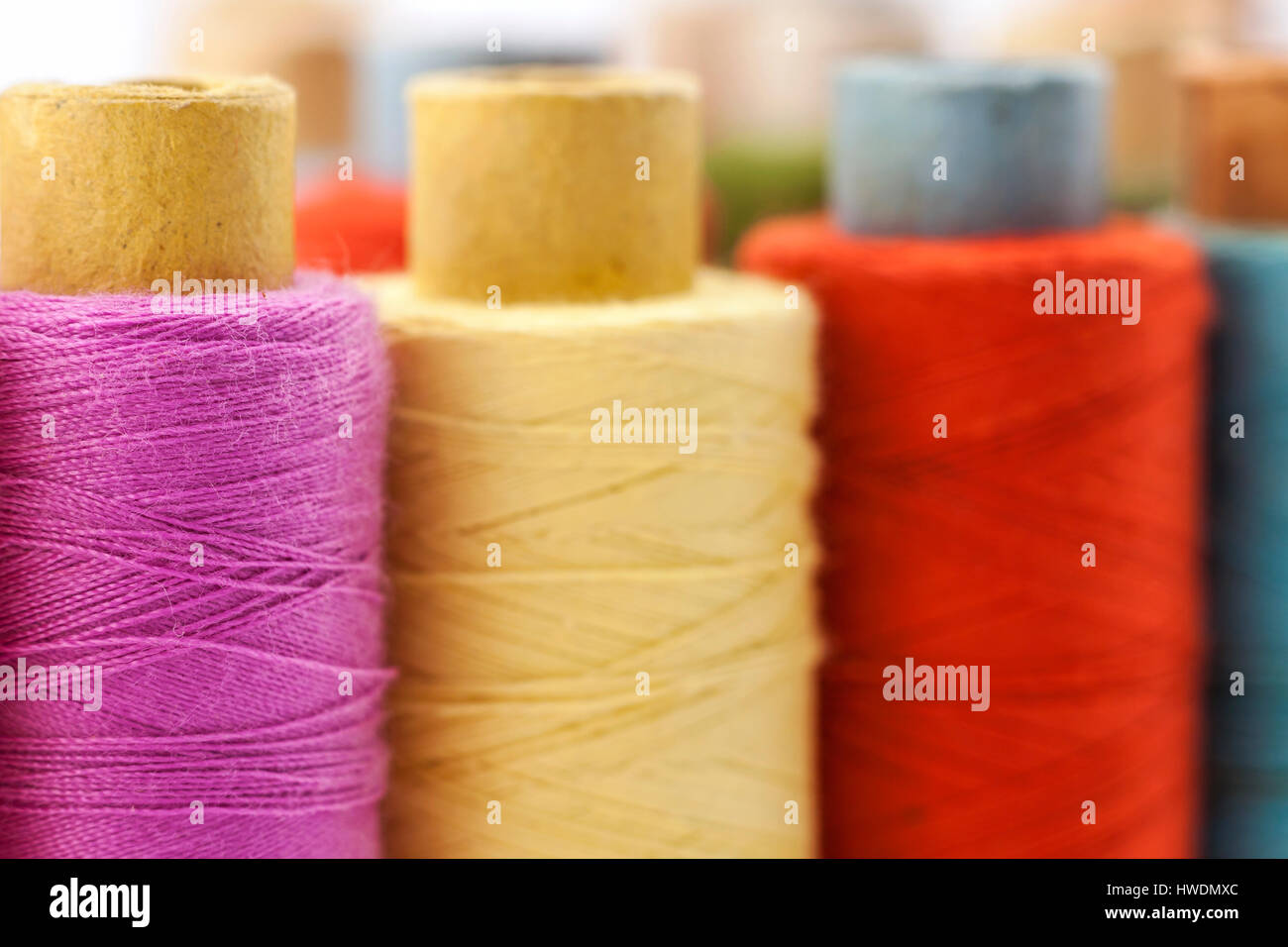 Reels of silk threads hi-res stock photography and images - Alamy