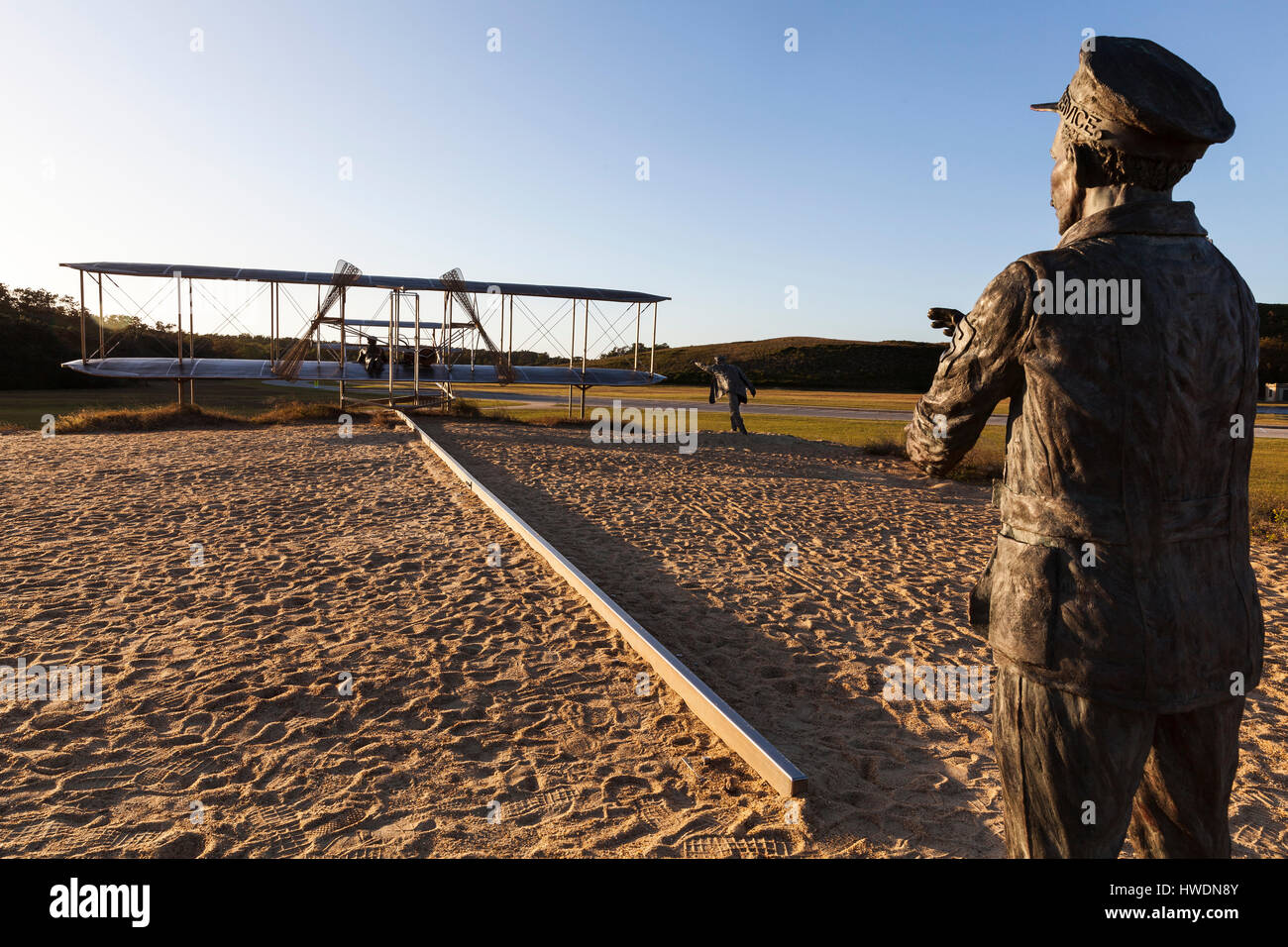 Wright brothers first flight kitty hawk hi-res stock photography and ...
