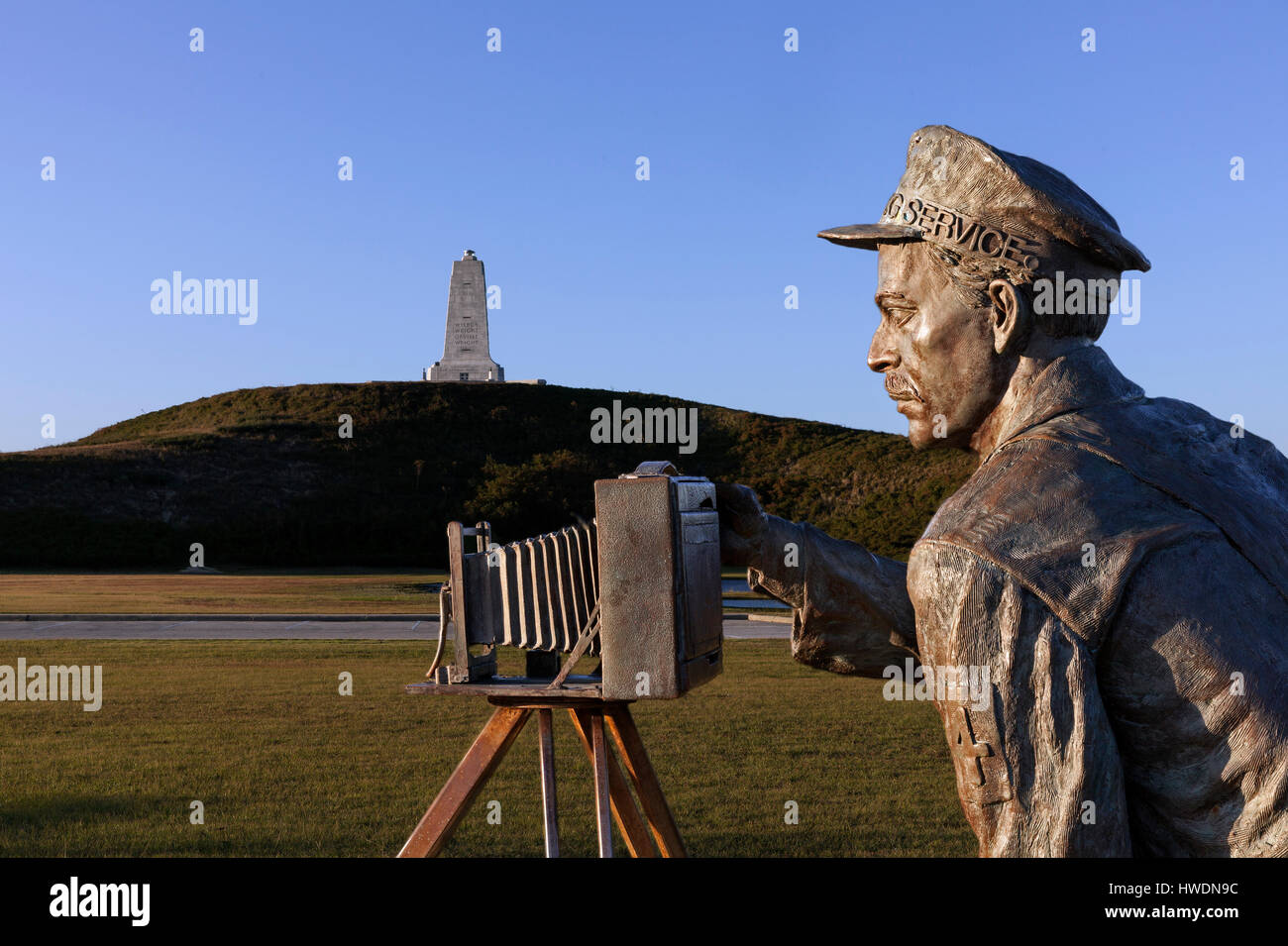 Wright brothers first flight kitty hawk hi-res stock photography and ...