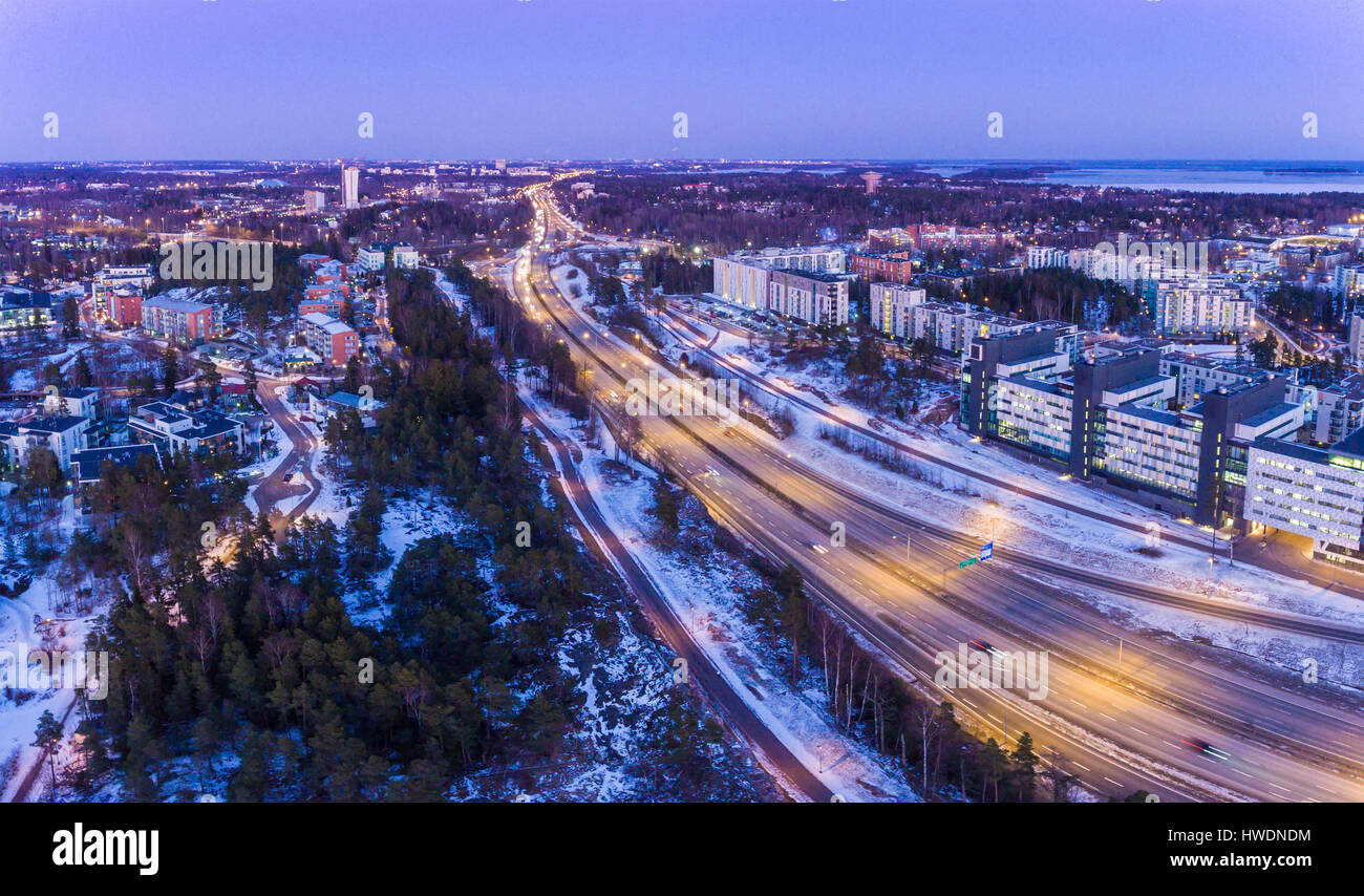Aerial image from Finland Stock Photo - Alamy