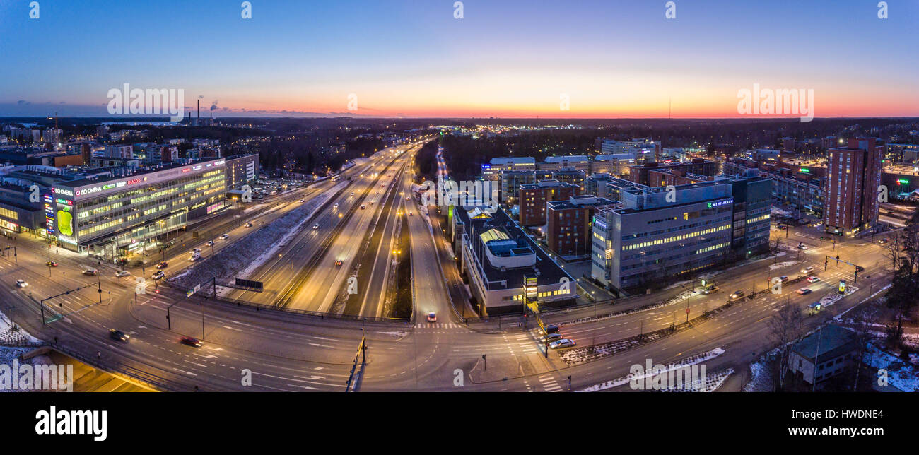 Aerial image from Finland Stock Photo - Alamy