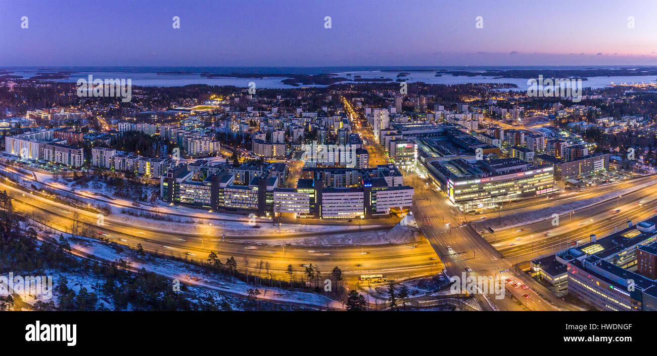 Aerial image from Finland Stock Photo - Alamy