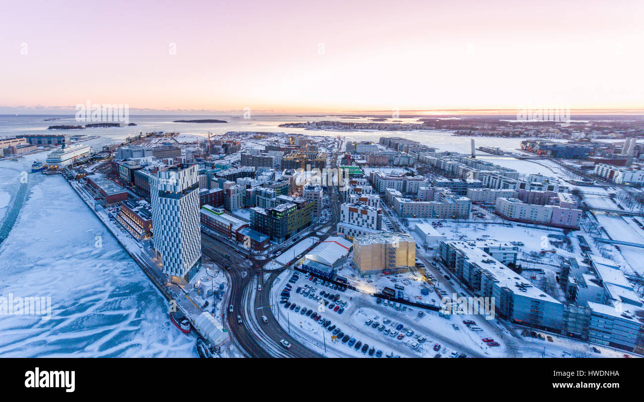 Aerial image from Finland Stock Photo - Alamy