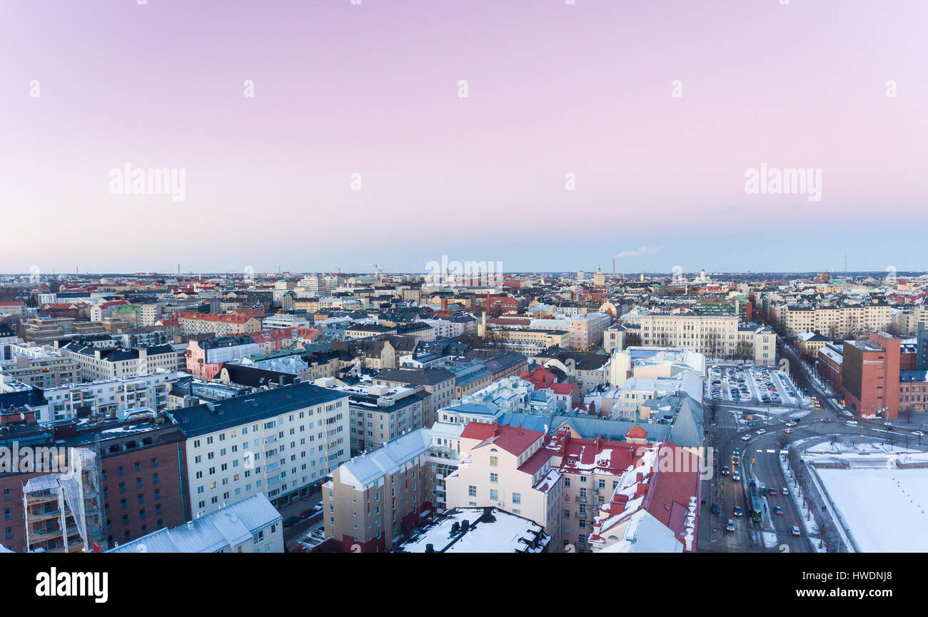 Aerial image from Finland Stock Photo - Alamy