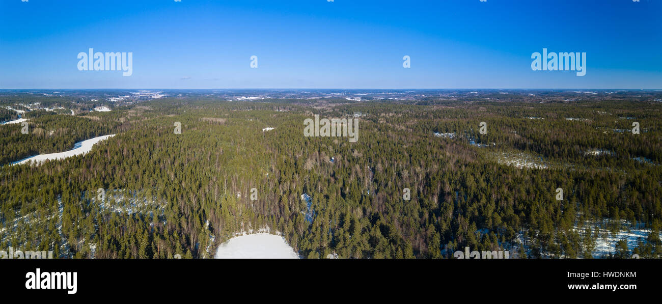 Aerial image from Finland Stock Photo - Alamy
