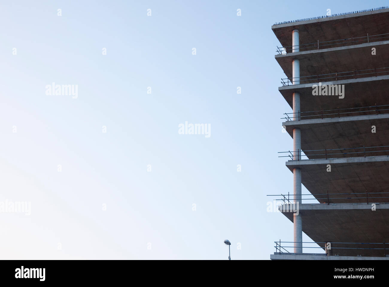 A half finished building in Dublin Stock Photo - Alamy