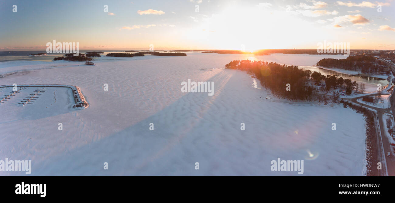 Aerial image from Finland Stock Photo - Alamy
