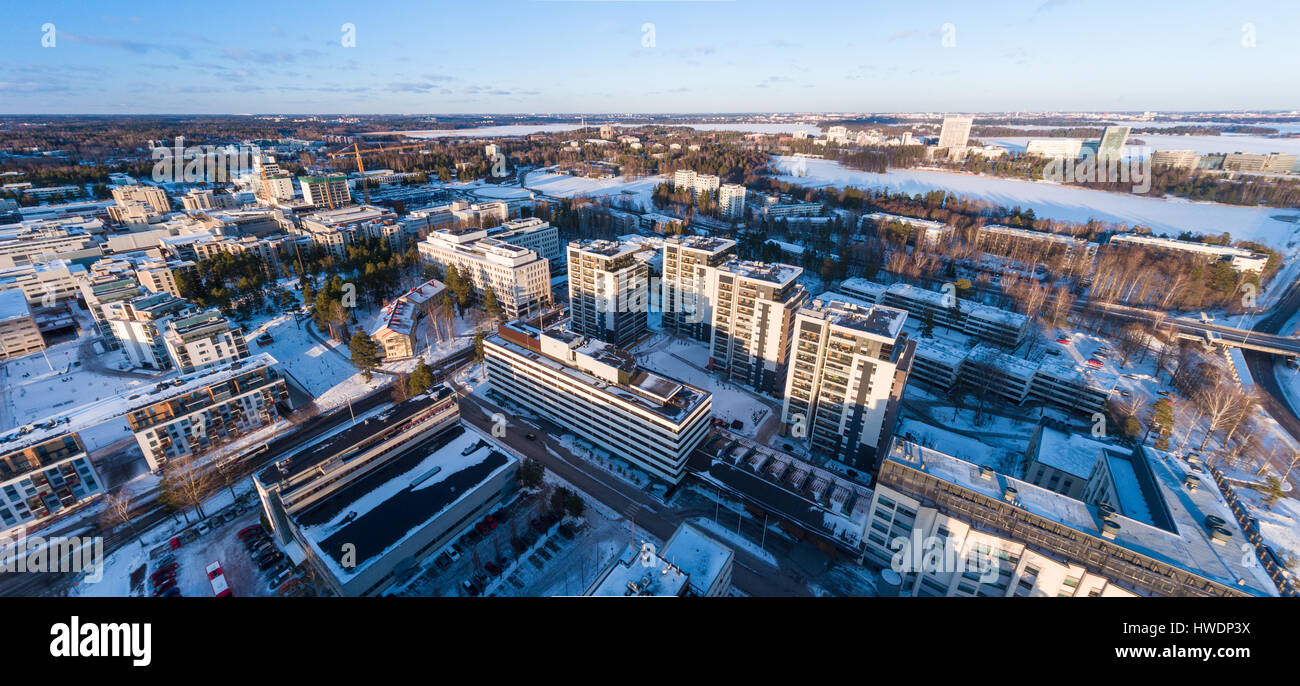 Aerial image from Finland Stock Photo - Alamy