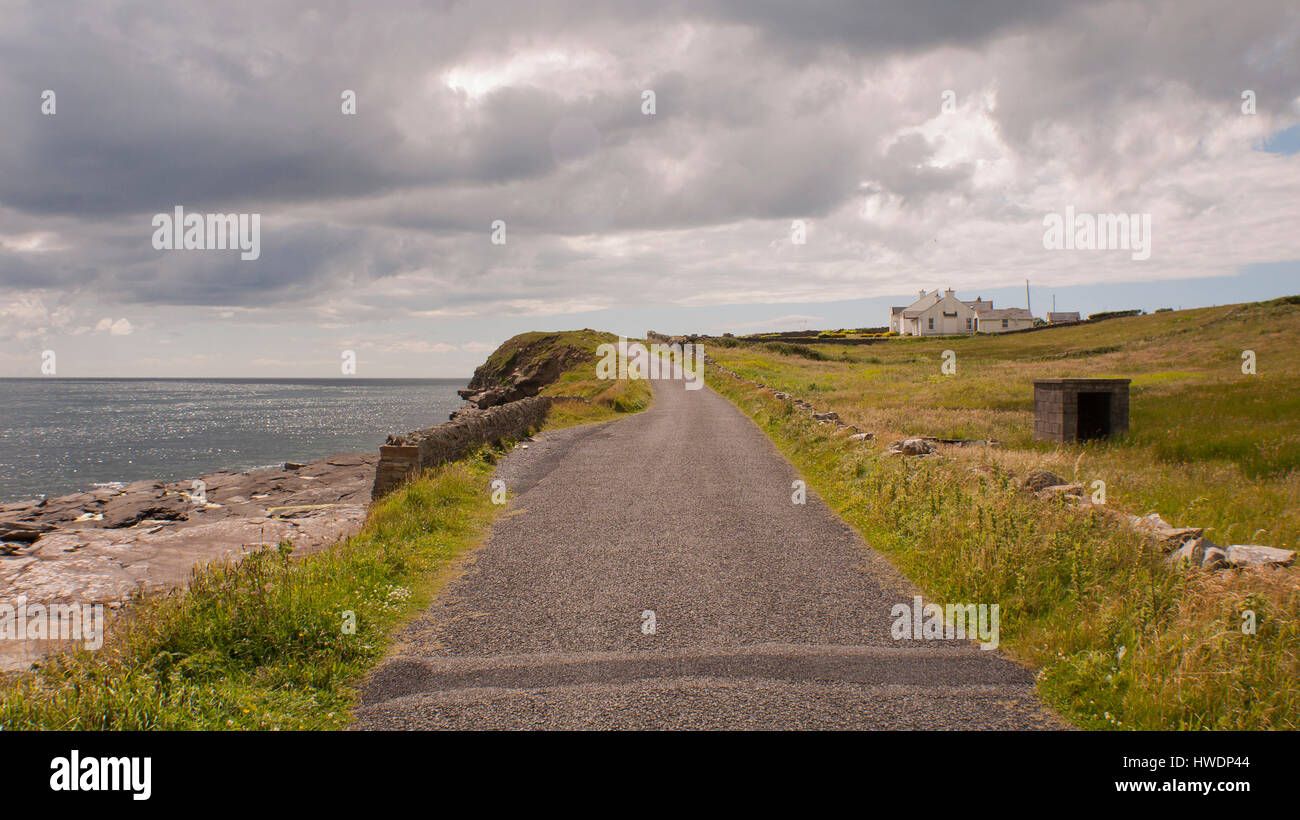 Irish country landscapes.Irish country roads Stock Photo - Alamy
