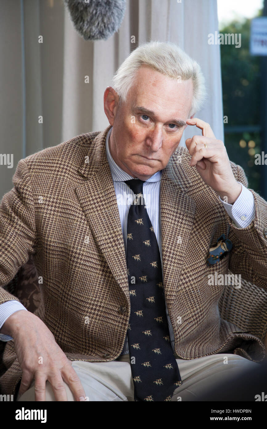 Roger Stone, author of The Making of the President 2016, discusses the ...