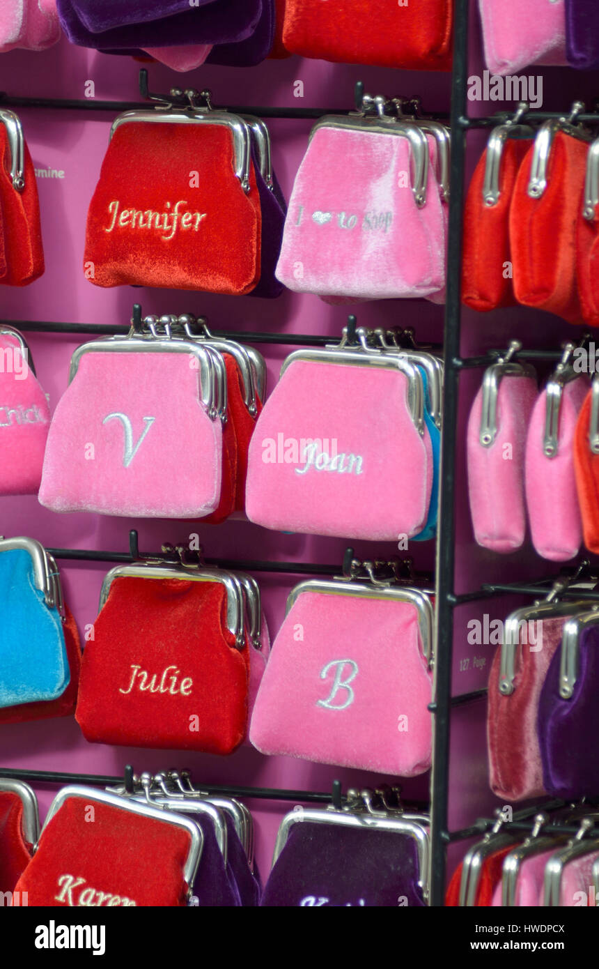 Coloured purses hi-res stock photography and images - Alamy