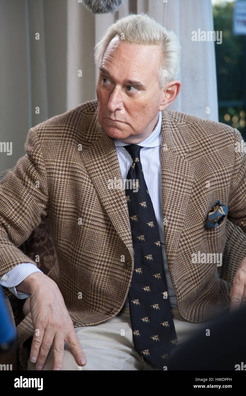 Roger Stone, author of The Making of the President 2016, discusses the ...