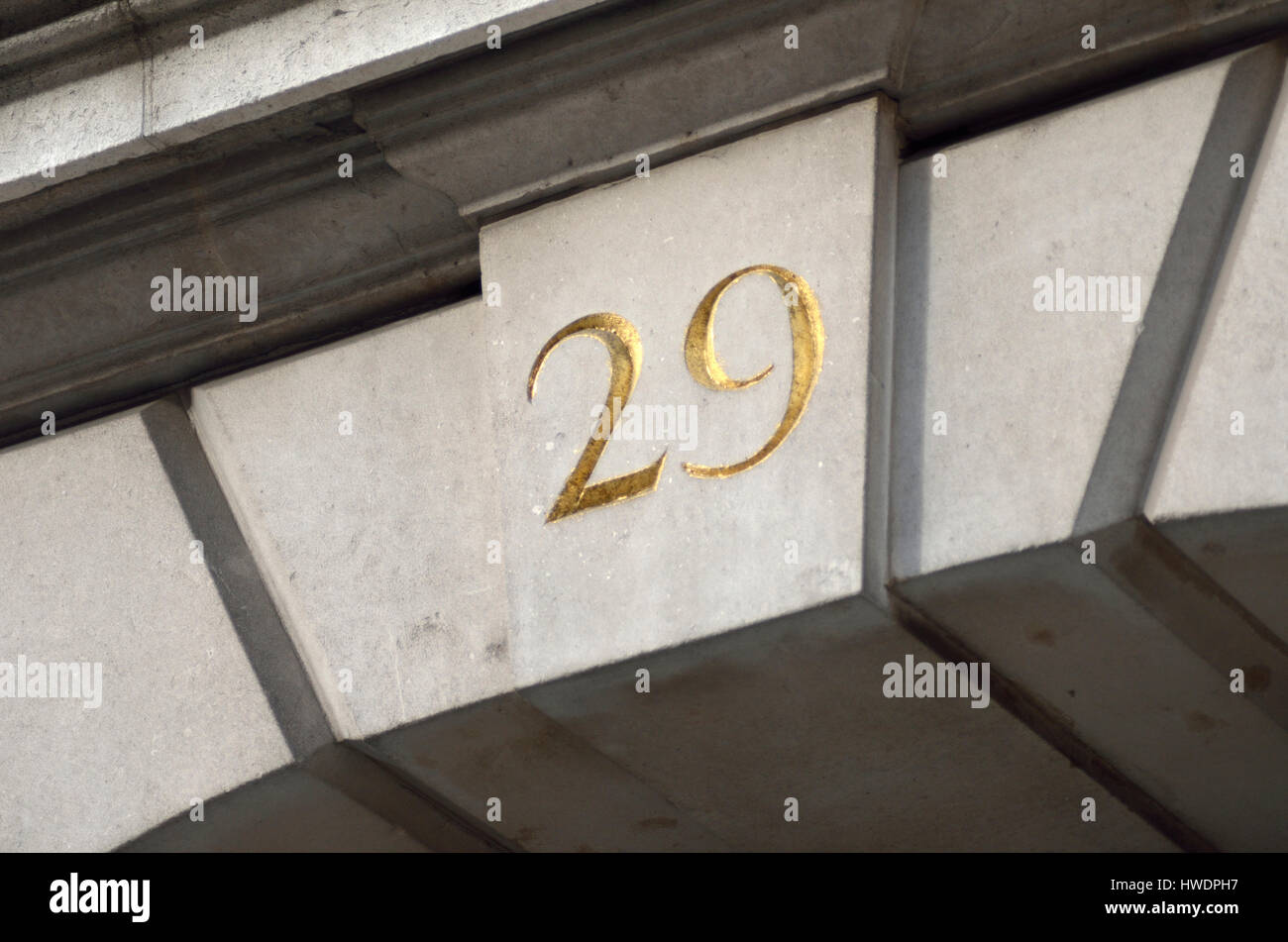 Number 29 hi-res stock photography and images - Alamy