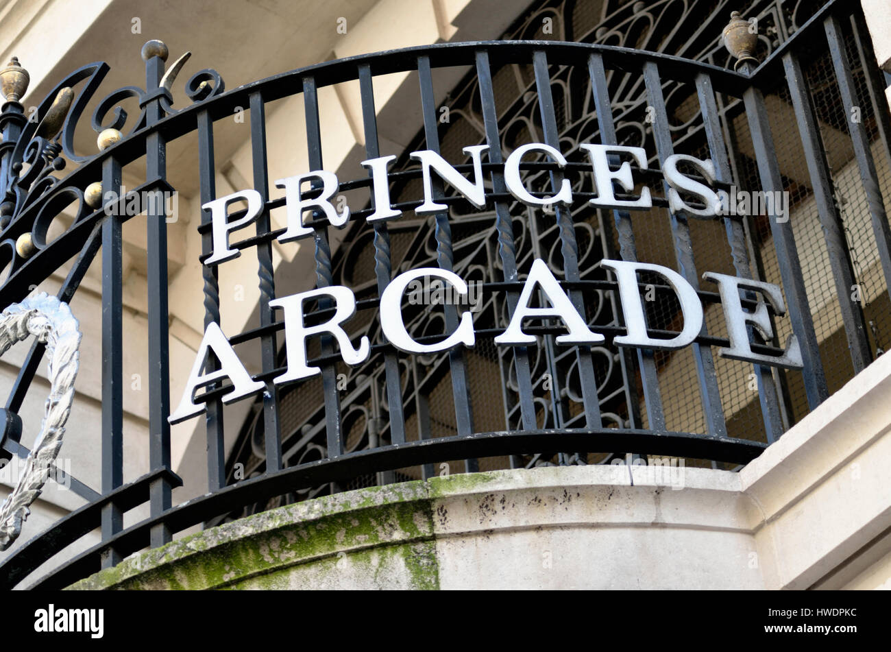Princes Arcade in Piccadilly, London, UK Stock Photo - Alamy