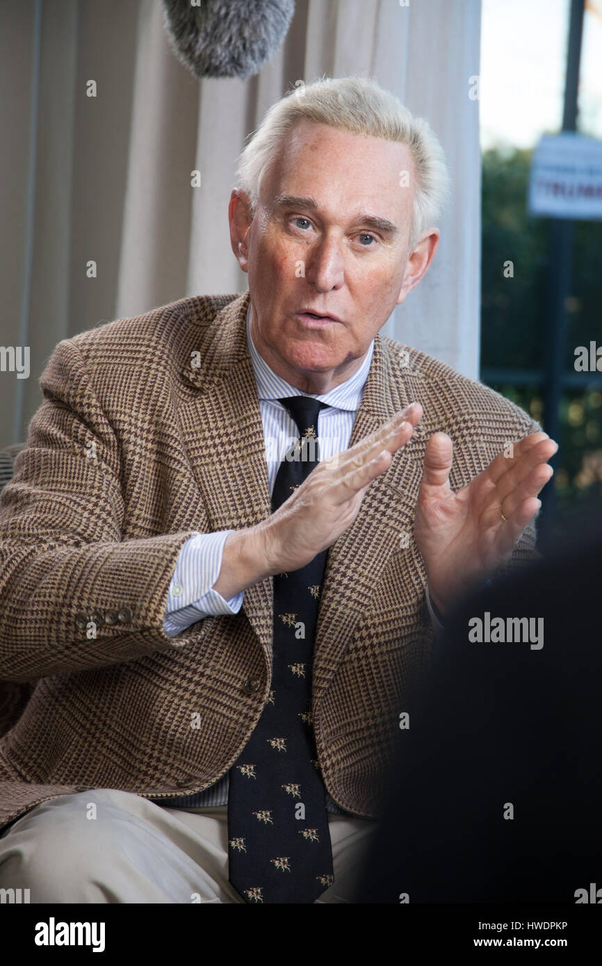Roger Stone, author of The Making of the President 2016, discusses the ...