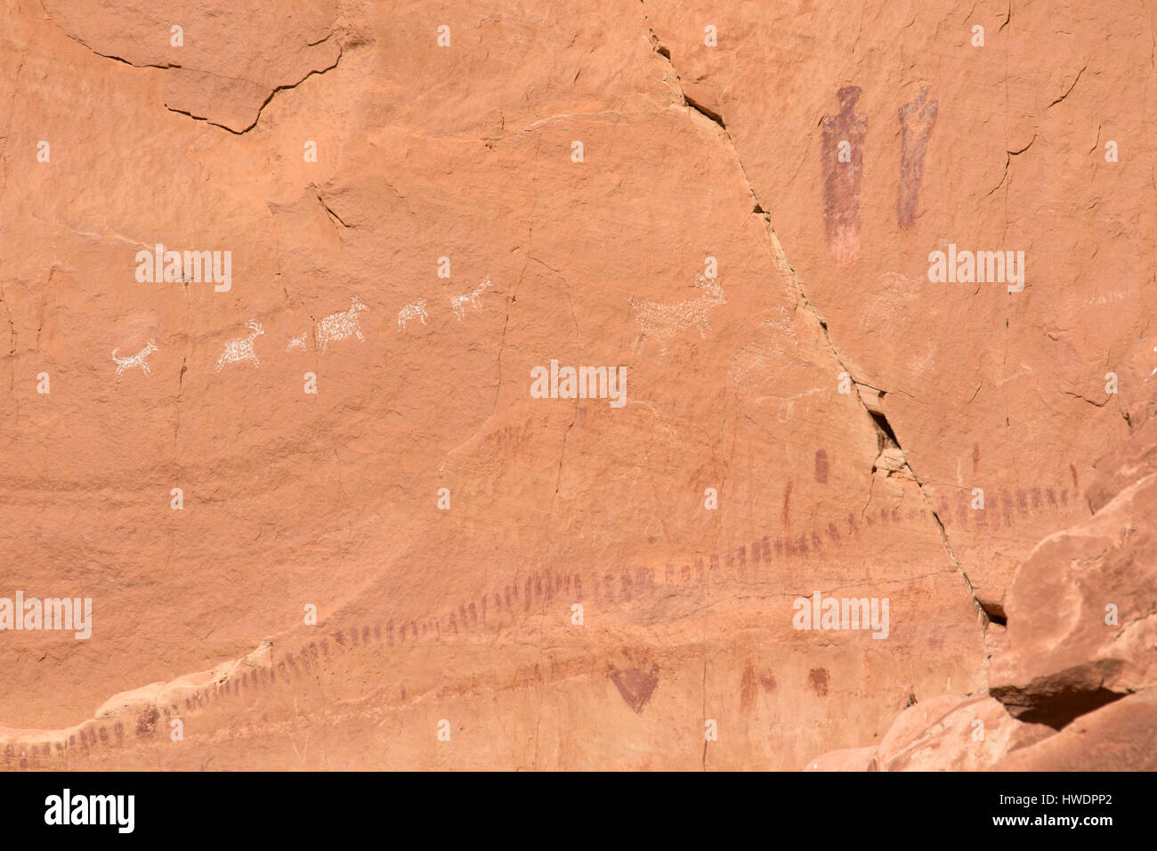 The Great Gallery in Horseshoe Canyon, Horseshoe Canyon Unit ...