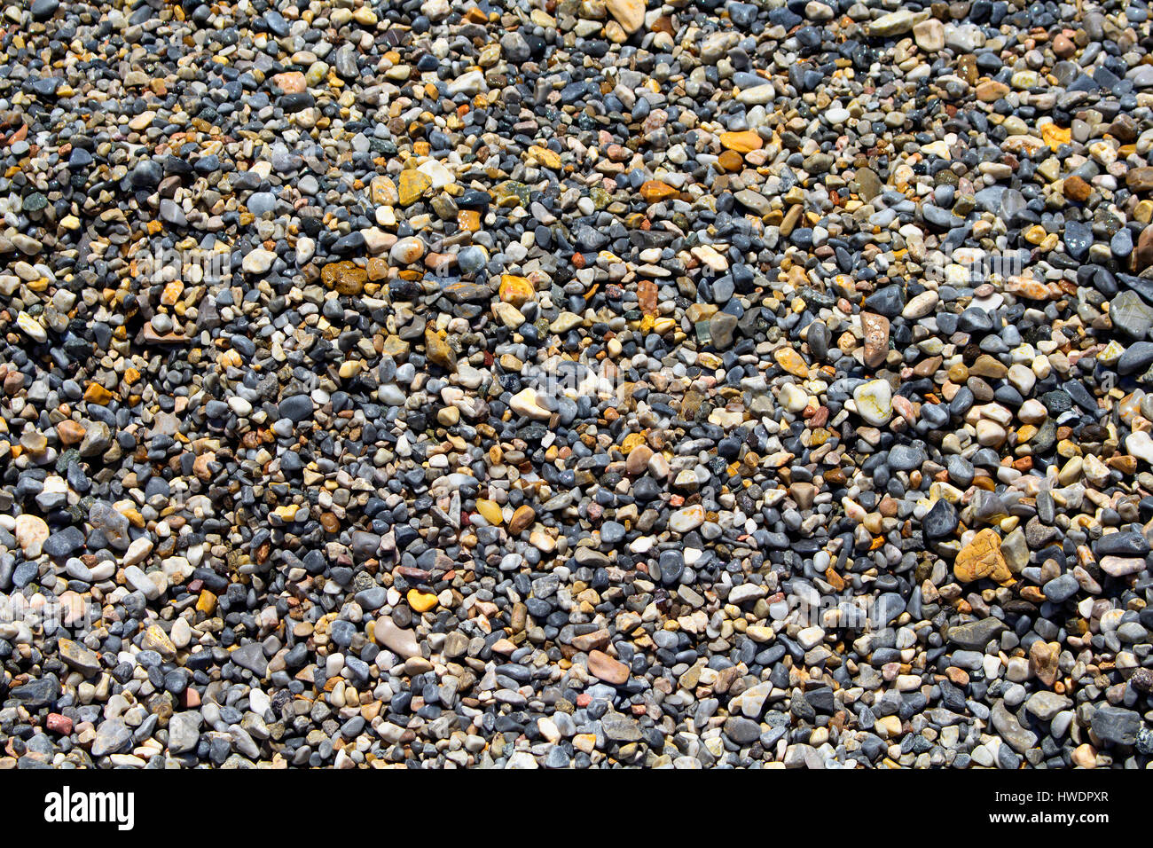 Top view ground pebbles hi-res stock photography and images - Alamy
