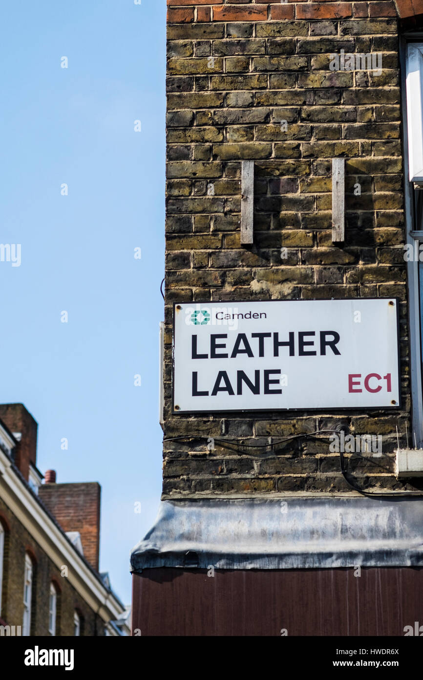 Leather lane market hi-res stock photography and images - Alamy