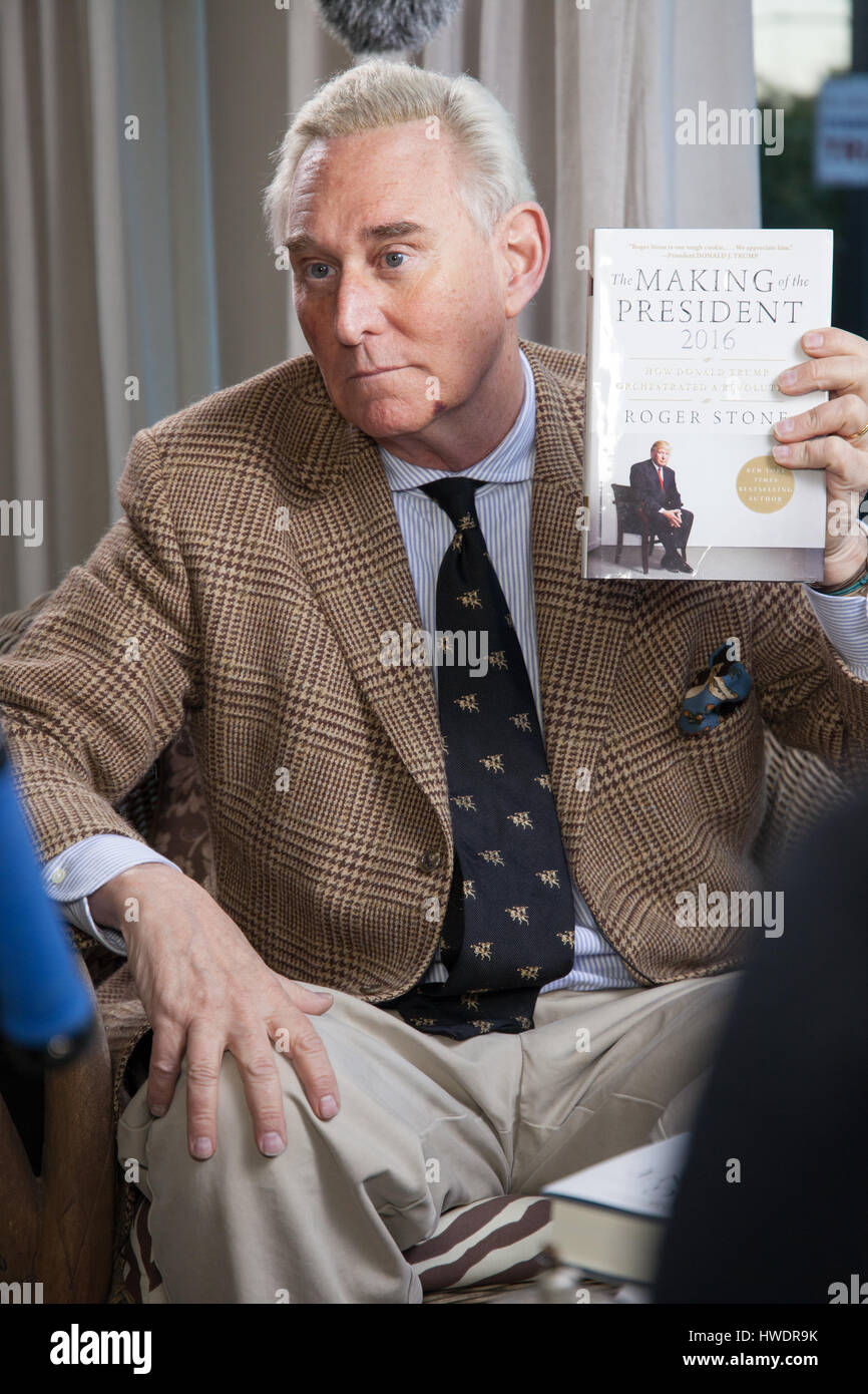 Roger Stone, author of The Making of the President 2016, discusses the ...