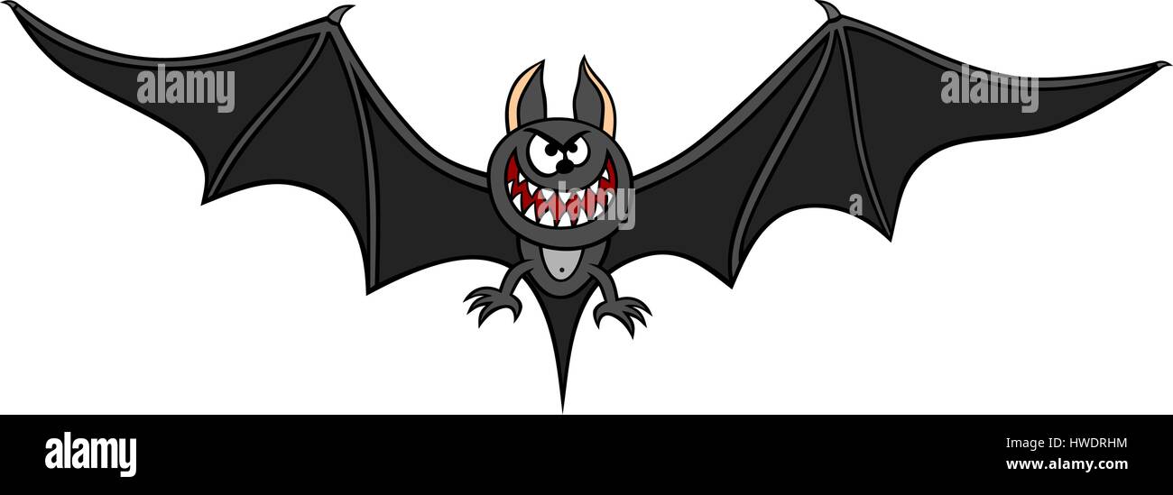 Bat cartoon hi-res stock photography and images - Alamy