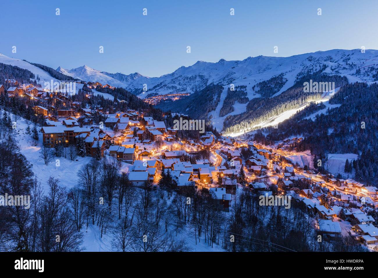 Meribel hi-res stock photography and images - Alamy