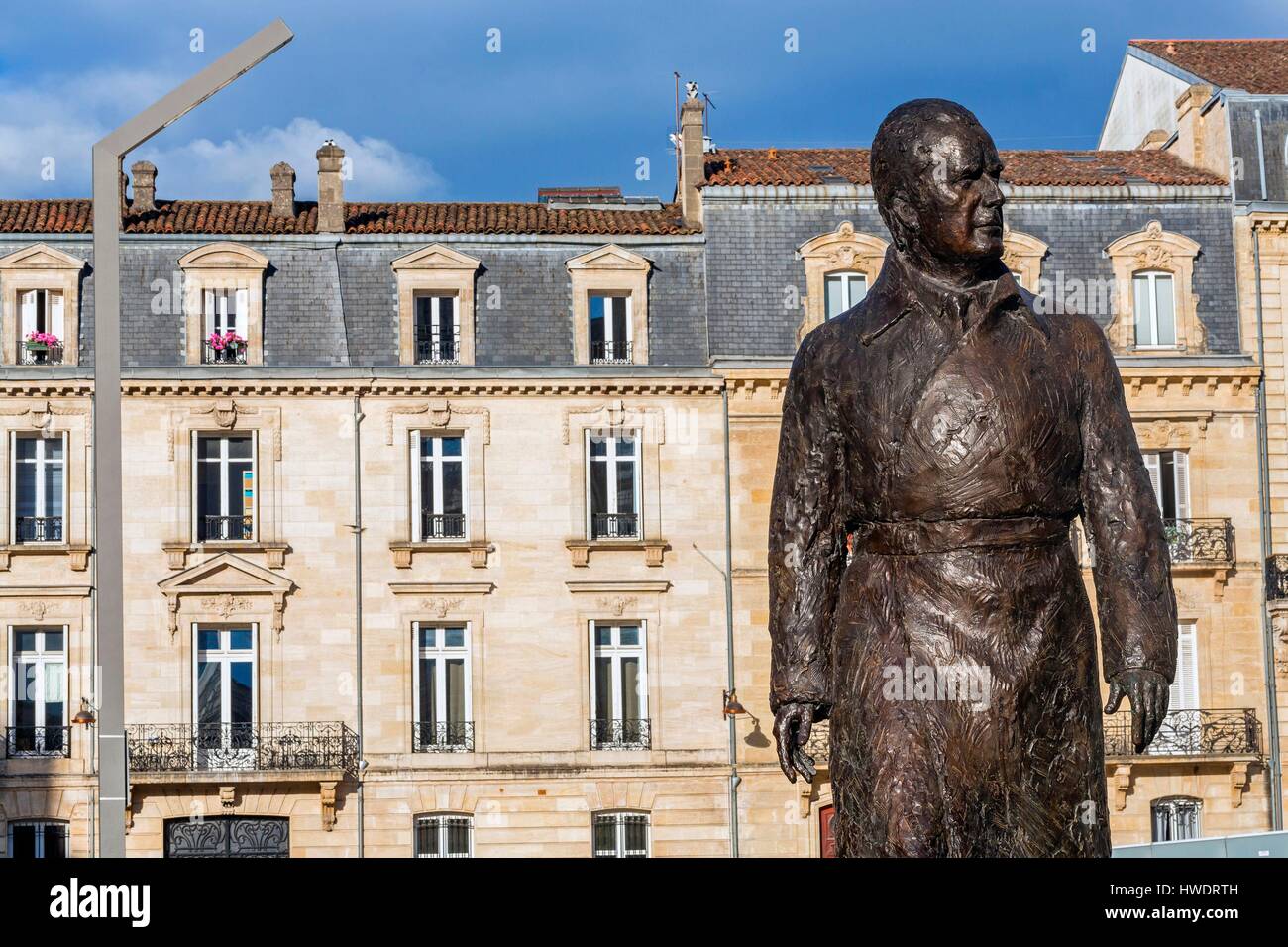 Jacques chaban delmas place pey berland High Resolution Stock ...