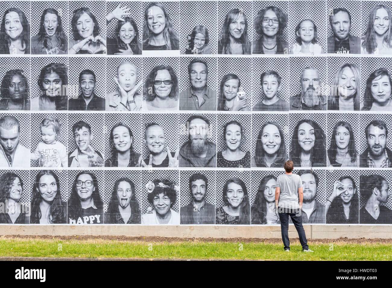 France, Gironde, Bordeaux, former submarine base (43,000 m2) built by ...
