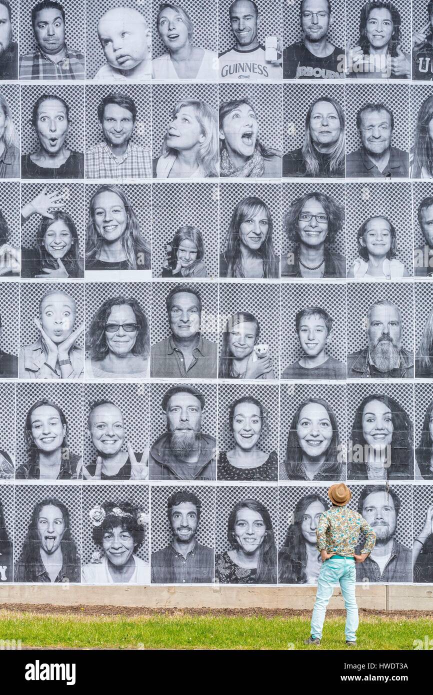 France, Gironde, Bordeaux, former submarine base (43,000 m2) built by ...