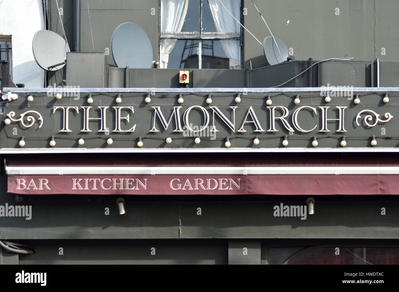 The Monarch pub in Camden Town, London, UK Stock Photo - Alamy